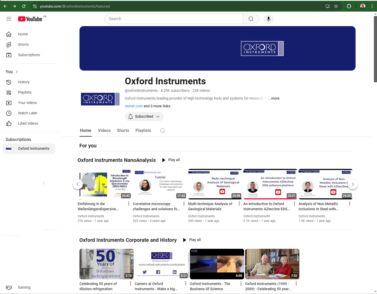 What's the best way to access help and in what format? - Oxford Instruments
